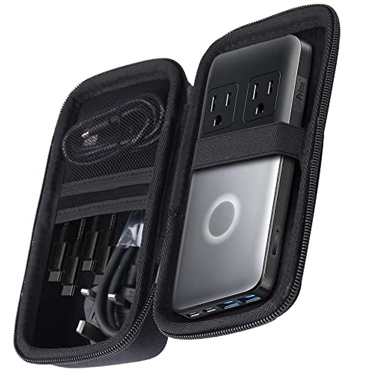 Khanka Hard Travel Case Replacement for Anker 727 Charging Station (GaNPrime 100W), Compact Power Strip, Case Only