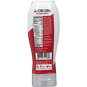 bibigo - Gochujang Sauce, Hot and Sweet Flavor, Perfectly Blended Flavors, Pantry and Party Must-Have, 11.5-oz