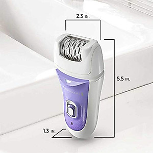 Remington Smooth & Silky Deluxe Rechargeable Epilator, Purple, EP7030E