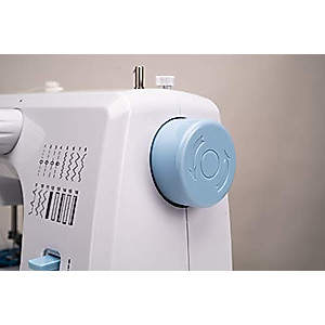 Michley Professional Desktop Sewing Machine SS-700+, 16 Built-in Stitch Patterns, 13.5-inches by 5.8-inches by 11.5-inches, White