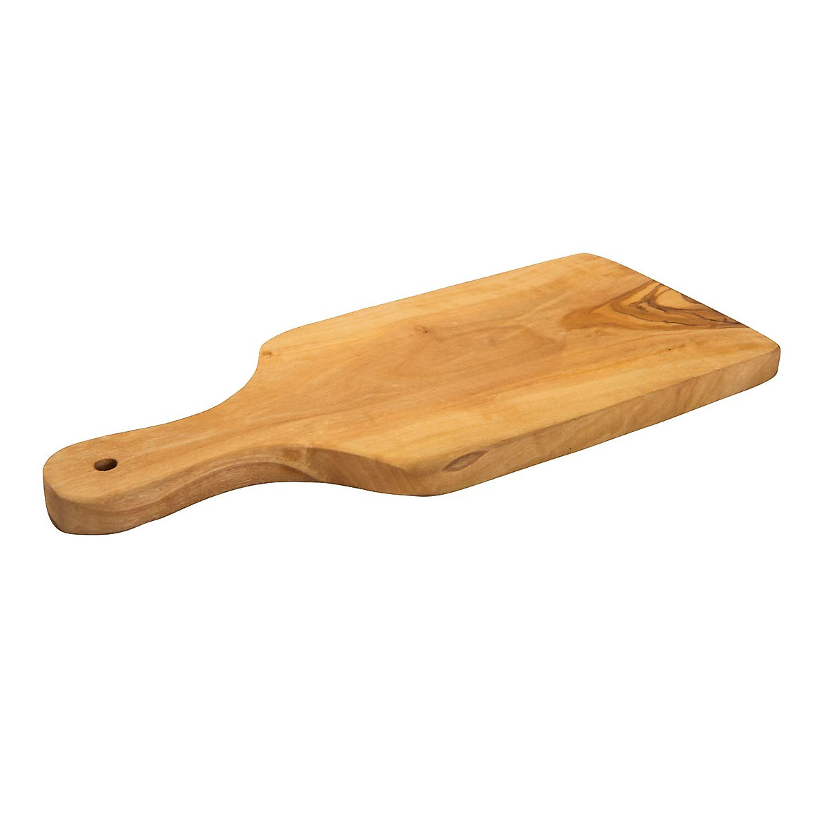 Divine Deli Rustic Olive Wood Garlic Chopping Cutting Serving Board