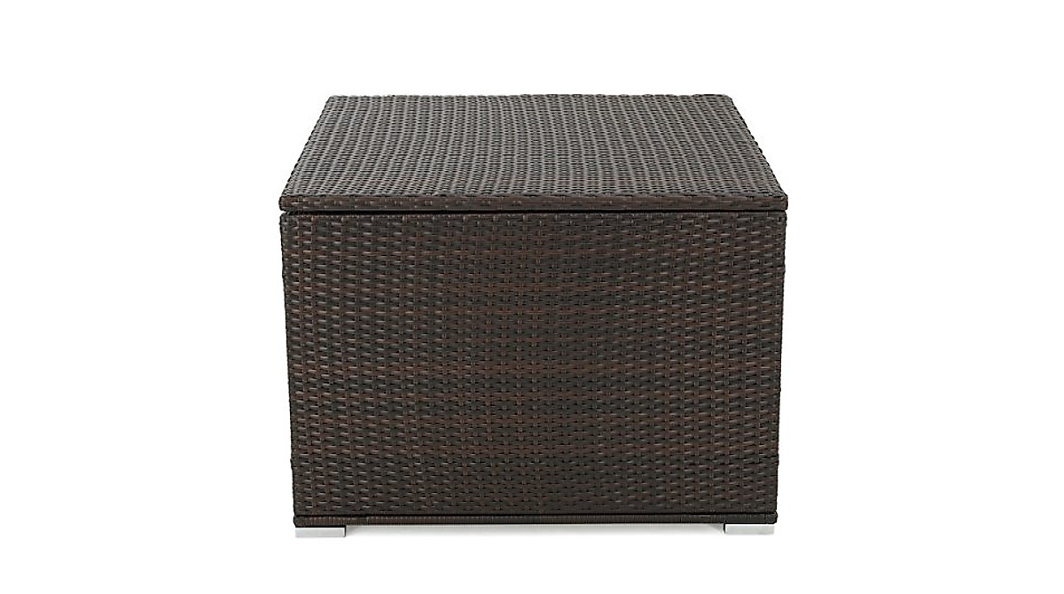 Multibrown Wicker Storage Box by Christopher Knight Home