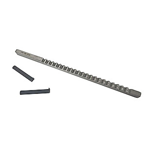 3/16 in -B, H.S.S. Keyway Broach, Fractional, inch, 5000-0014 (3/8 in-C)