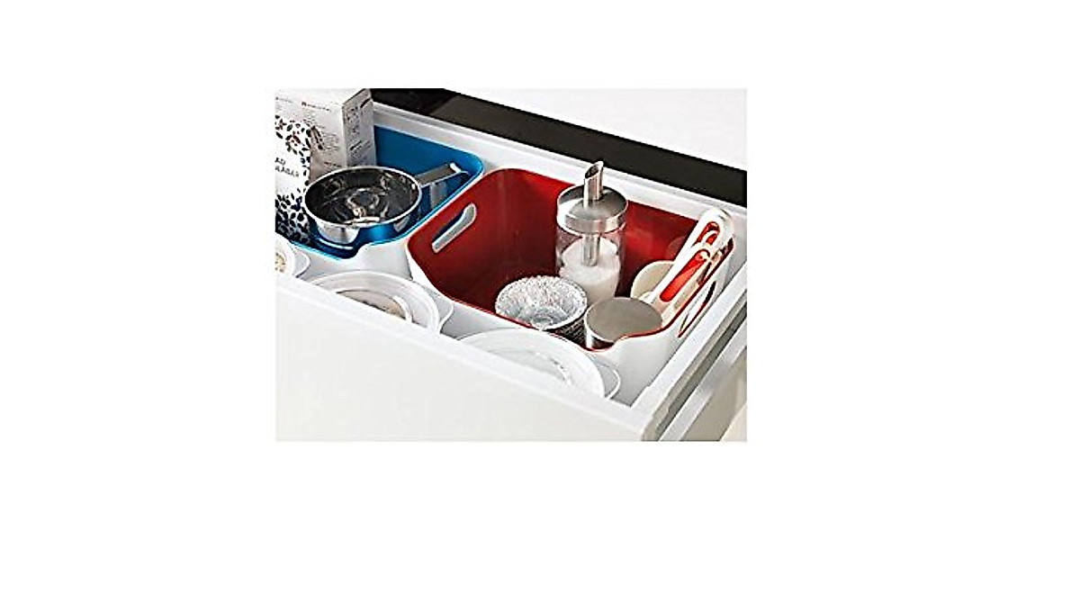 VARIERA Open Storage Box - Kitchen Organizer Bin