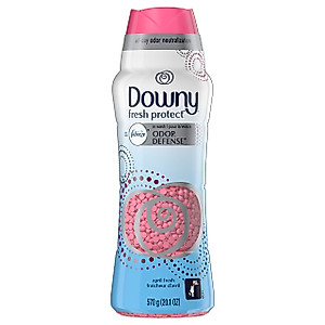 Tide PODS Plus Downy 4 in 1 HE Turbo Laundry Detergent Pacs with Downy Fresh Protect April Fresh with Febreze Odor Defense & Downy April Fresh Fabric Softener Dryer Sheets