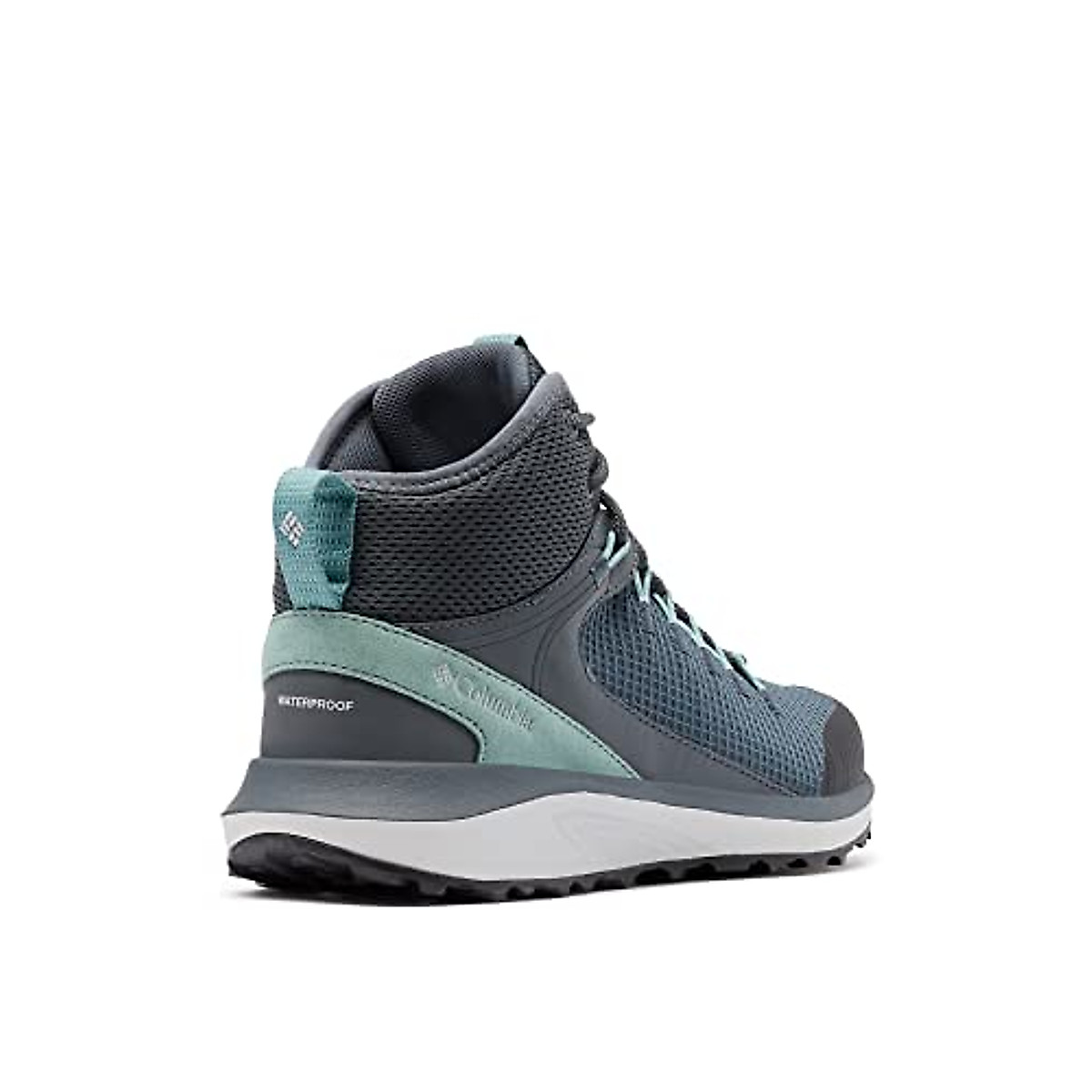 Columbia Women's Trailstorm Mid Waterproof, Graphite/Dusty Green, 8.5