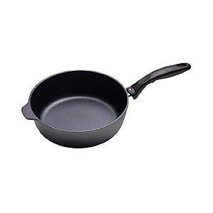 Swiss Diamond 10.25" (3.8 Qt) Saute Pan HD Nonstick Diamond Coated Aluminum Dishwasher Safe and Oven Safe Grey