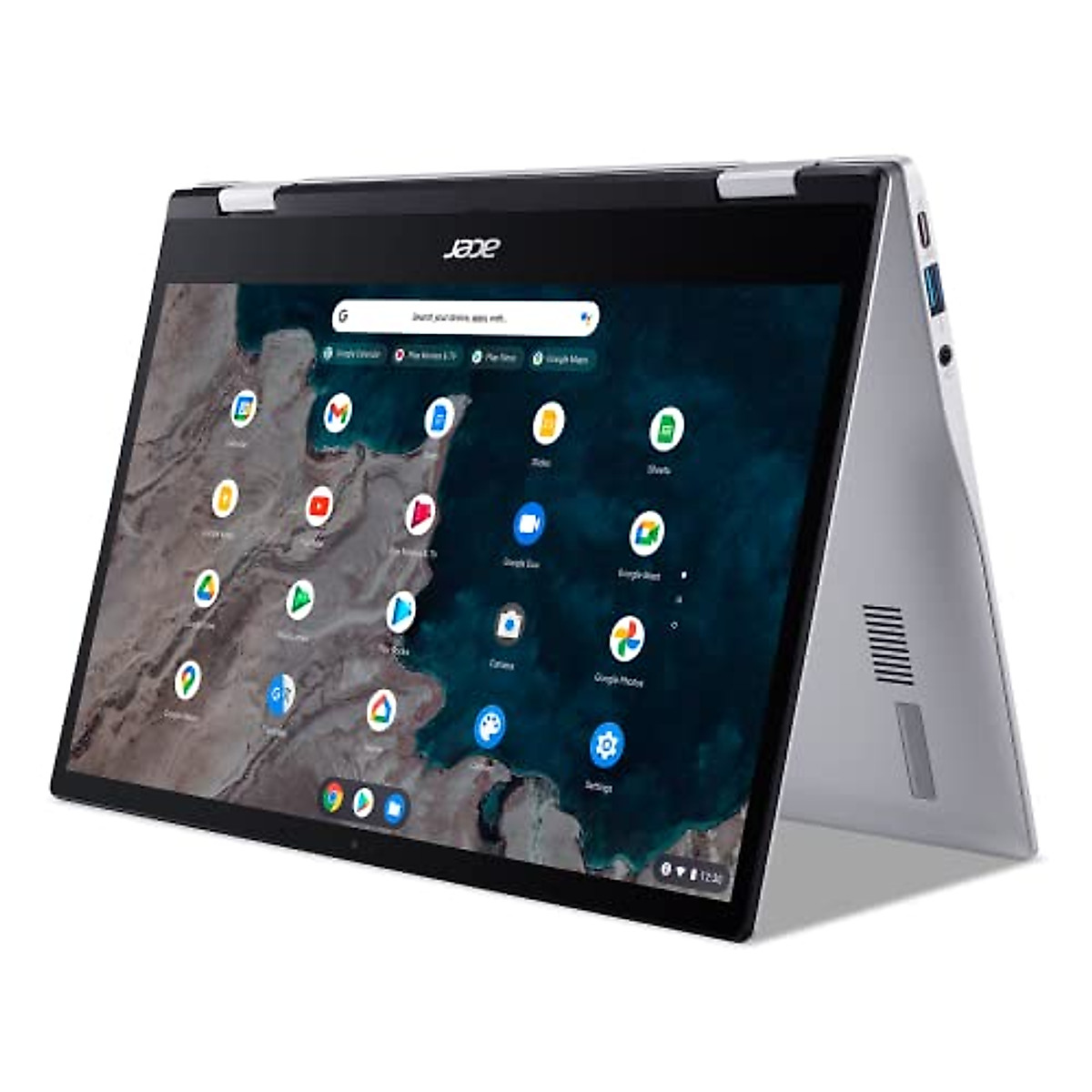 Acer Chromebook Spin 513 Convertible Laptop | Qualcomm Snapdragon 7c | 13.3" FHD IPS Touch Corning Gorilla Glass Display | 8GB LPDDR4X | 64GB eMMC | WiFi 5 | Backlit KB | Chrome OS | CP513-1H-S338