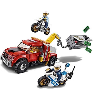 LEGO City Police Tow Truck Trouble 60137 Building Toy (144 Pieces)