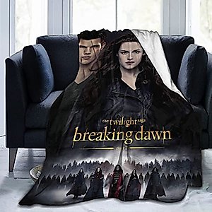 Twilight Blanket Flannel 50"X40" Blankets for Bedding Couch Sofa Living Room Throws All Season