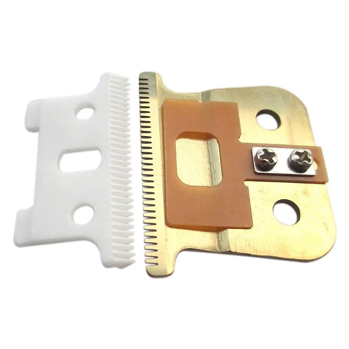GRABOTE Trimmer Replacement Blade Adjustable Replacement T Blade for Andis T Outliner gtx Gold