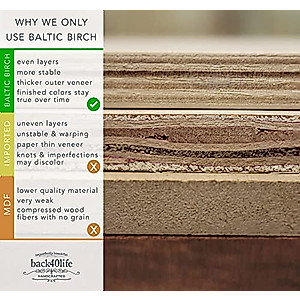 Precision Cut Unfinished Wood Script Monogram Letter - Back40Life