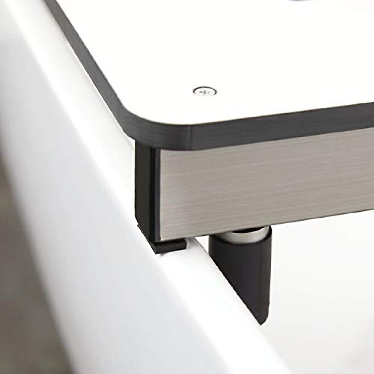 Seachrome Removable Tub Seat, Bridgeport 27-Inch x 15-1/2-Inch, White Phenolic