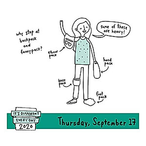 It's Different Every Day Page-A-Day Calendar 2020