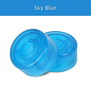 MoonEmbassy Guitar Effects Pedal Footswitch Topper,Effect Foot Nail Cap,Protection Cap for Guitar Pedal Effectfor,Colorful,10PCS/Set
