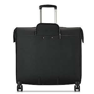 DELSEY Paris Luggage Helium DLX Garment Bag with Spinner Wheels, Black, 24 Inch