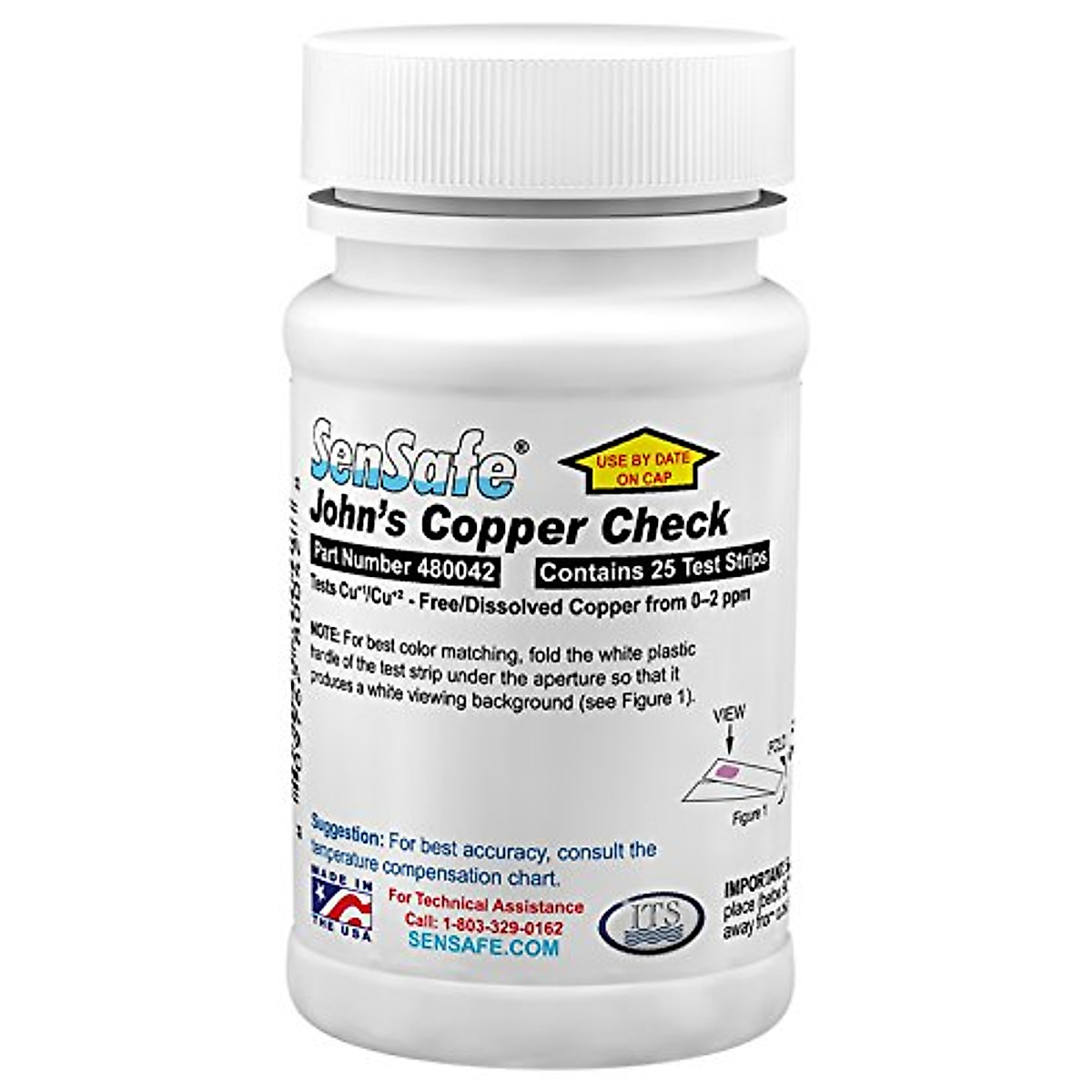 Industrial Test Systems 480042 SenSafe John's Copper Test