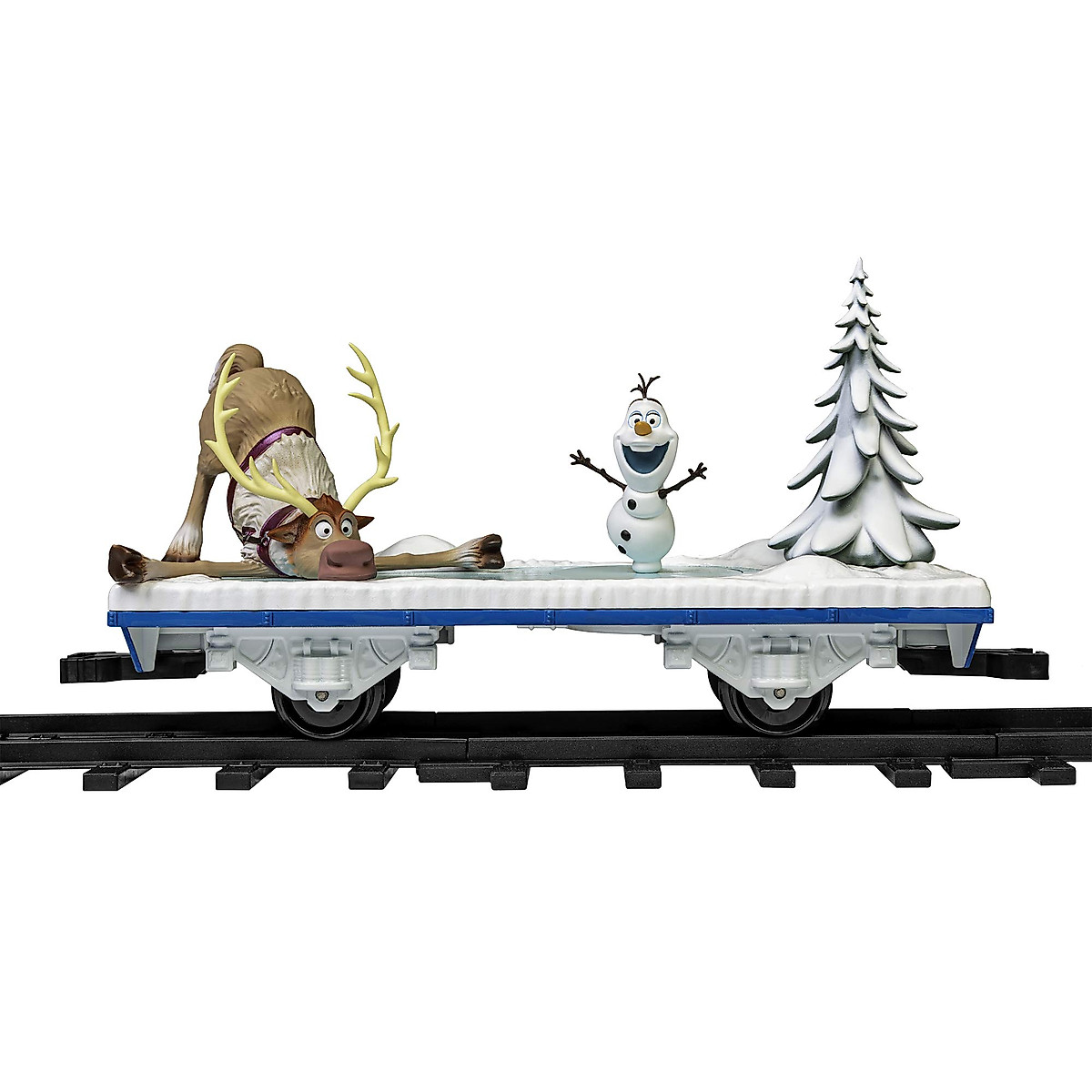 Lionel Disney's Frozen Ready-to-Play Set, Battery-Powered Model Train Set with Remote