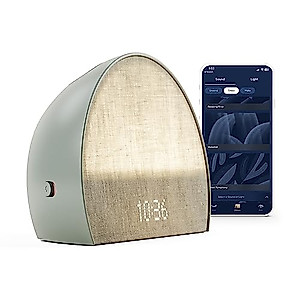 Hatch Restore 2 | Sunrise Alarm Clock | Sound Machine | Bedside Dream Machine | Smart Light | White Noise | Custom Sleep Routines | Dimmable Clock | Deep Sleep | Gentle Alarm | Wake Up Rested | Slate