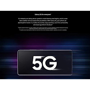 Samsung Galaxy A71 A716U, 5G, US Version, 128GB, 6GB, Prism Cube Black - For T-Mobile Only (Metro, Mint, Ultra)