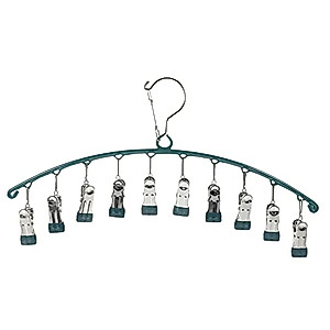 Alipis 3pcs Multi Clip Sock Rack Sock Drying Rack Laundry Drying Clips Stainless Steel Laundry Hangers Drying Socks Hanger Laundry Rack with Clips Laundry Drying Rack Small Tools Pp Towel