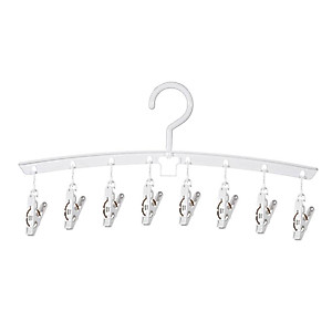 Clip & Drip Hangers, 3 Clothes Drying Hanger with Clips, Rotating Bra-Hanger-Space-Saving for Closet, Underwear and Socks Drying Rack Clip Set for Drying Socks, Towels, Underwear, Diapers