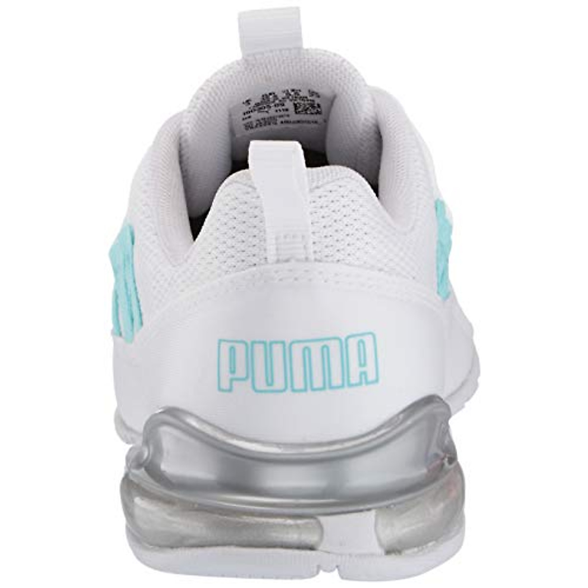 PUMA Women's Riaze Prowl, Puma White-Gulf Stream, 8.5