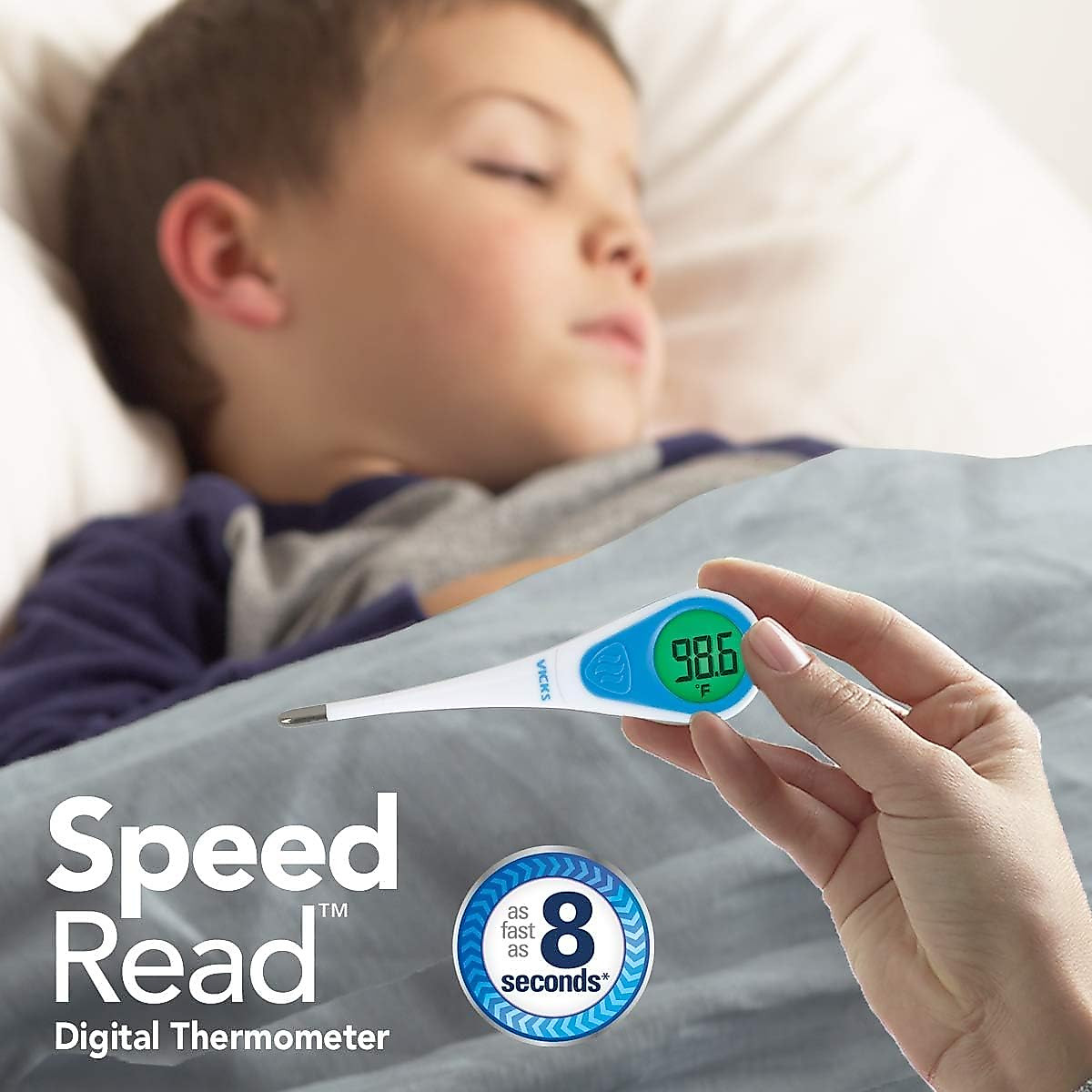 Vicks SpeedRead Digital Thermometer [V912US] 1 Each (Pack of 2)