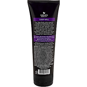 Nature's Beauty Lavender Chamomile Sleep Body Lotion Multi-Pack - Lightweight, Non-Greasy Moisturizer to Sooth & Relax Dry Skin, Made w/Coconut, Jojoba + Moringa Seed Oils, 8 oz (2 Pack)