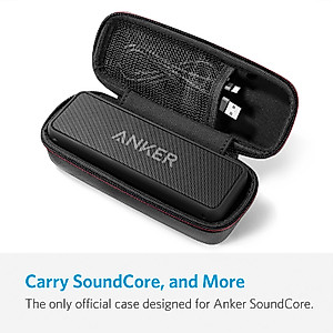 Anker Soundcore 2 Bluetooth Speaker Bundle with Official Travel Case