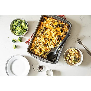 Goodcook Non-Stick Lasagna and Roast Baking Pan, 14 Inch x 10 Inch, Silver