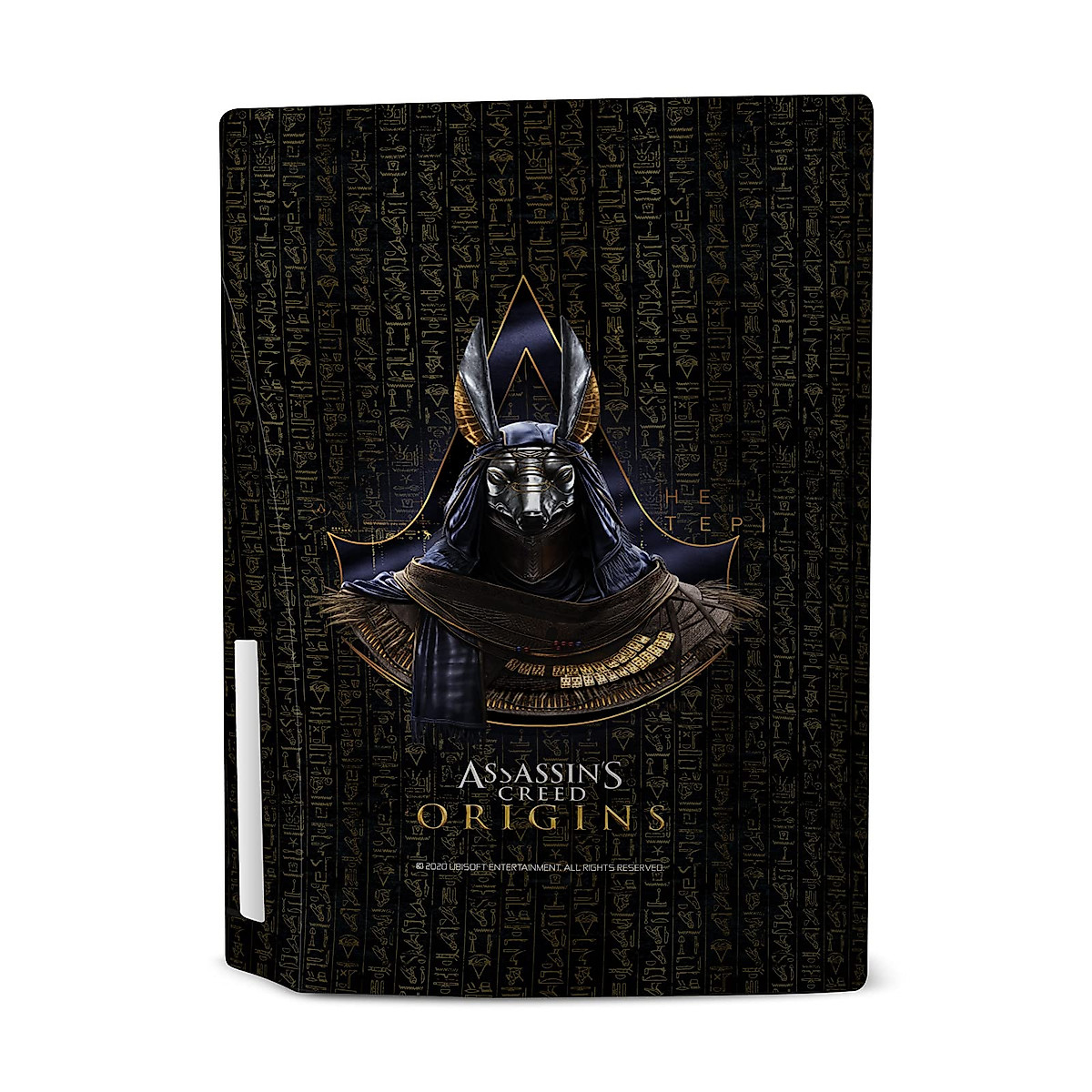 Head Case Designs Officially Licensed Assassin's Creed Hetepi Origins Character Art Vinyl Faceplate Sticker Gaming Skin Case Cover Compatible with Sony Playstation 5 PS5 Disc Edition Console