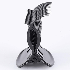 Tbestmax 24 Hot Roller Clips for Hair Curler Claw Clip Replacement Hair Section Styling for Women Girls Black