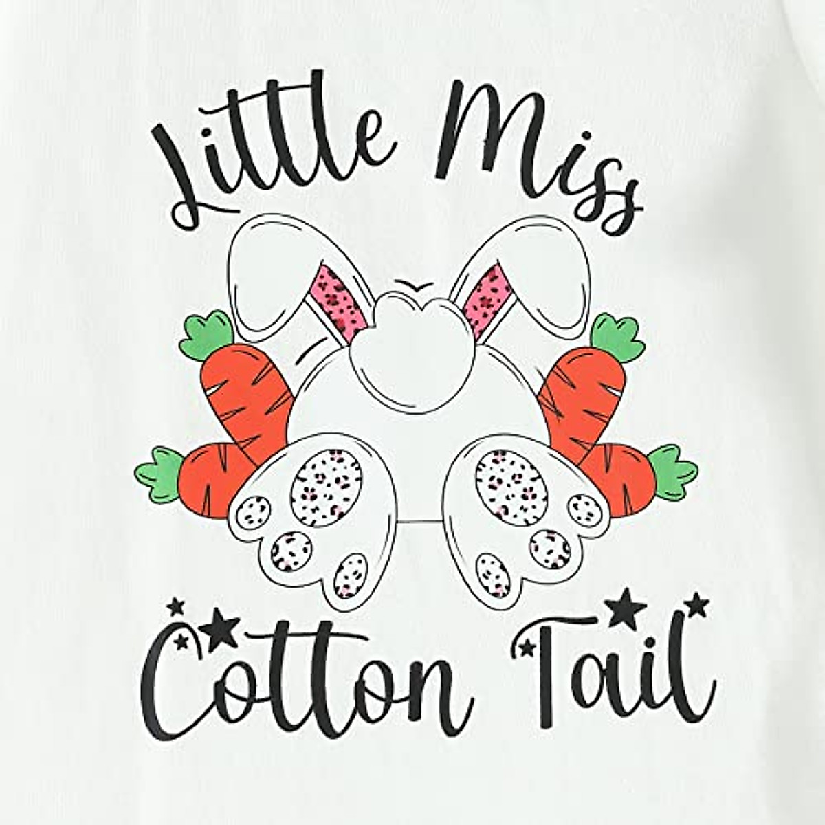 Baby Girl Easter Outfits Short Sleeve Bunny Egg Print T-Shirt Long Flare Pants Clothing Set Toddler Summer Outfit (Blue+White,4-5T)