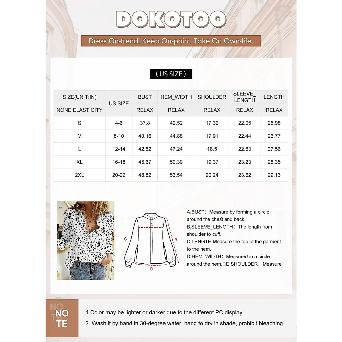 Dokotoo Womens Work Business Chiffon Button Down Blouses and Tops Loose Fit Dressy Alicia Floral Print V Neck Long Sleeve Shirts for Women Office Boho Top Trendy White Large