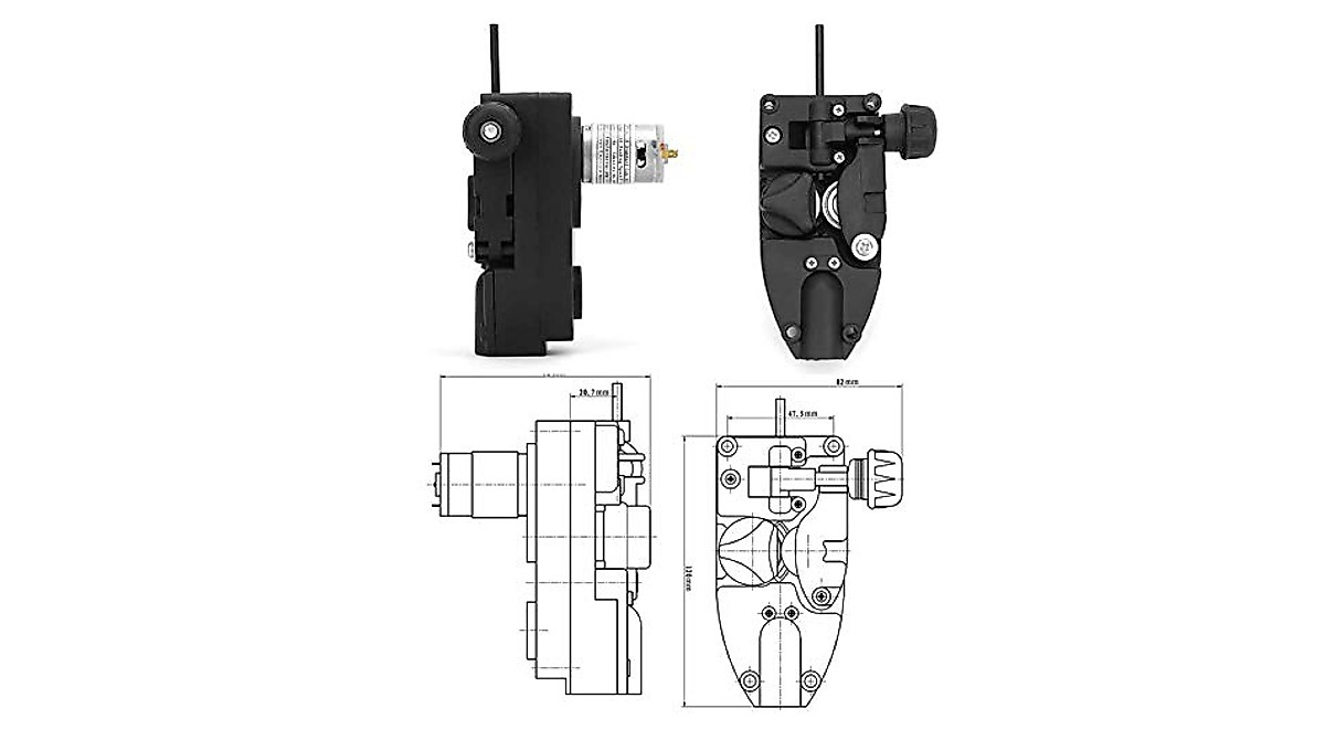 Mig Welder Roll Wire Feed Motor - Easy Operation & Low Noise