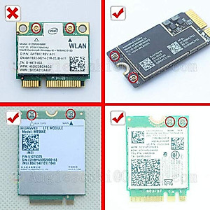 MHF4 IPEX 2.4Ghz 5Ghz 5.8G WLAN Network Adapter PC WiFi Antenna for Intel 7260 8260 8265 9265 9260 9560 AX200 AX Killer M.2 IPEX4 Wi-Fi Wireless WLAN Card Banana Pi 4 M2 Zero Hachintosh