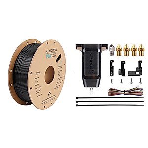 Comgrow PLA 3D Printer Filament Black and Creality CR Touch Auto Bed Leveling Sensor Kit