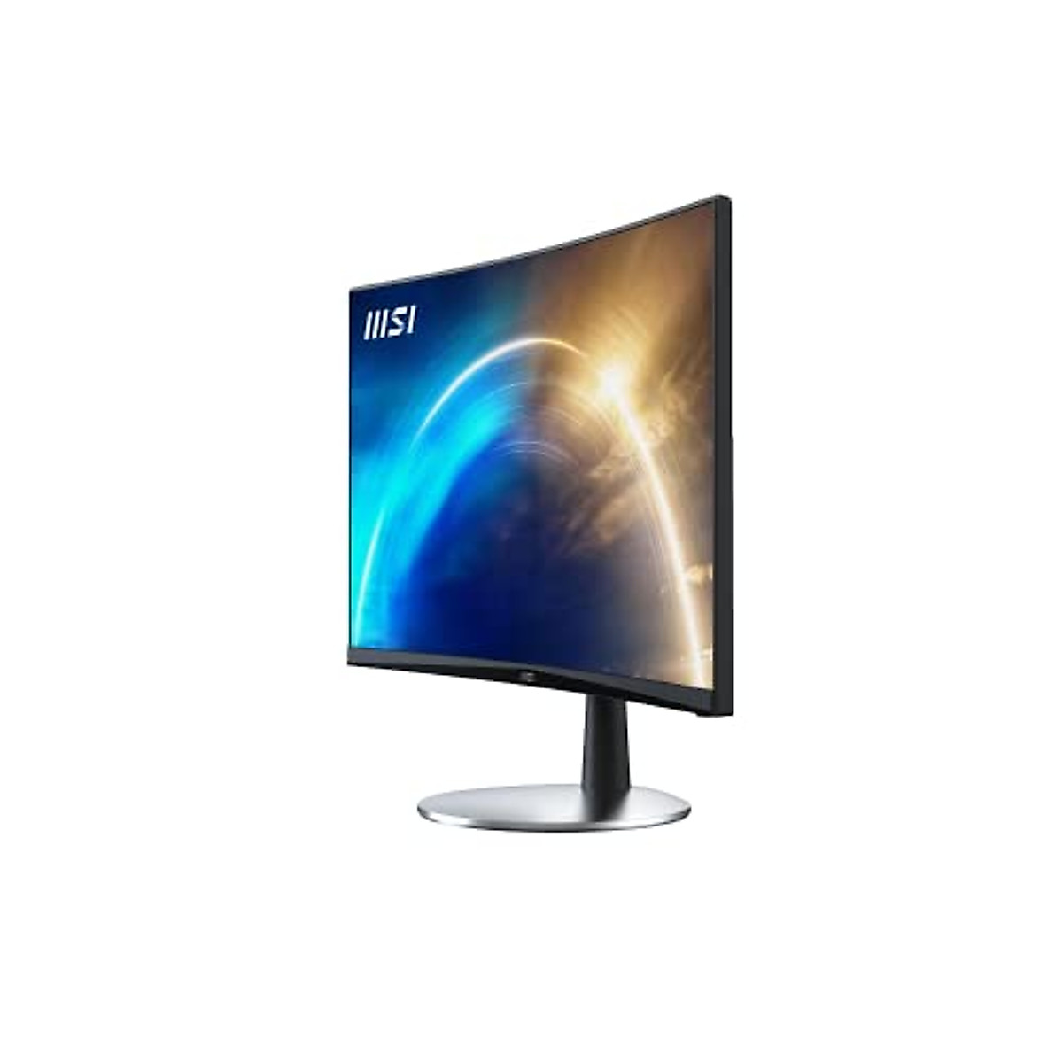 MSI Pro MP242C, 24" Monitor, 1920 x 1080 (FHD), Curved VA, 75Hz, FreeSync, TUV Certified Eyesight Protection, 1ms, HDMI, Tilt