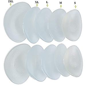 IVITA Silicone Bra Inserts Pads Breast Enhancers Bra Push up Pads for Bikini Swimsuit