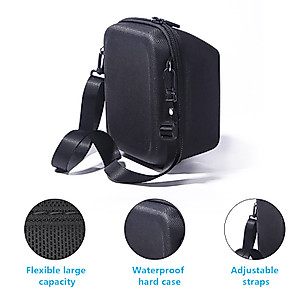 WOGOZAN Protective Case for Polaroid OneStep, OneStep+, Onestep 2,Now, Now+ Gen 2, I-Type Instant Film Camera - Hard Shell Camera Case with Adjustable Shoulder Strap （Black）(No Camera)