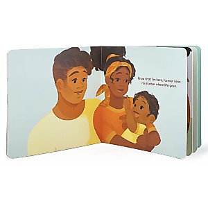 Brown Sugar Baby Board Book - Beautiful Story for Mothers and Newborns, Ages 0-3
