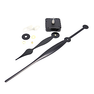 TIKROUND 12888 High Torque Quartz Clock Movement Replacement Parts with 350 mm / 13.78 Inch Long Spade Hands