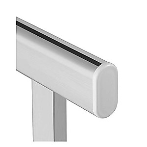 Kitchen Storage Rack 304 Stainless Steel Microwave Oven Shelf Kitchen Oven Shelf Single Layer with Retractable Length Storage Shelves