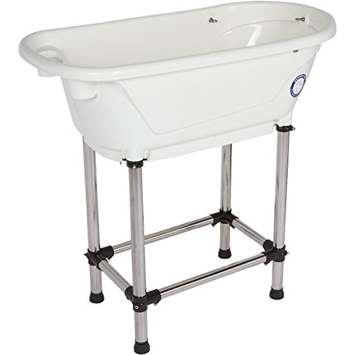 Flying Pig™ Pet Dog Cat Portable Bath Tub (White, 37.5"x19.5"x35.5")