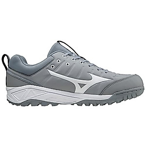 Mizuno mens All Surface Low Ambition 2 Turf Shoe, Grey-White, 10.5 US