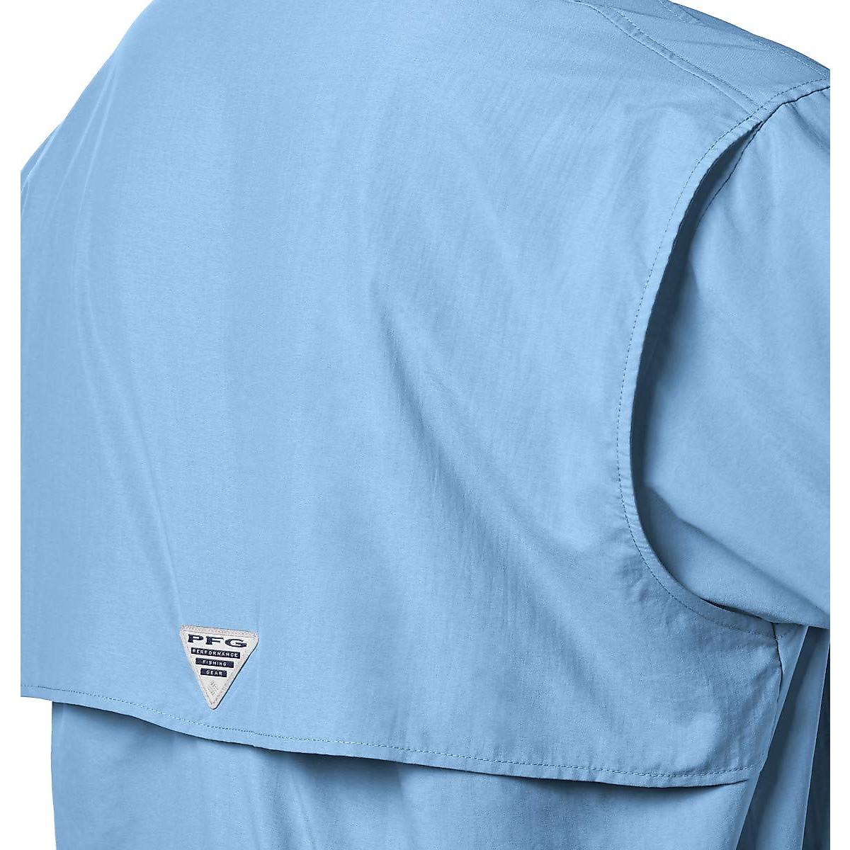 Columbia Men's Bahama II UPF 30 Short Sleeve PFG Fishing Shirt, Sail, Large