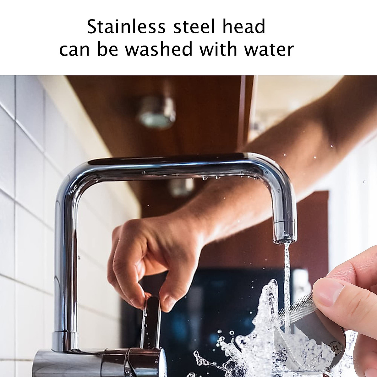 VGR VOYAGER Beard Trimmer for Men Hair Clipper Grooming kit Nose Body Mustache Ear Facial Cutting Groomer USB Rechargeable LED Display Queit