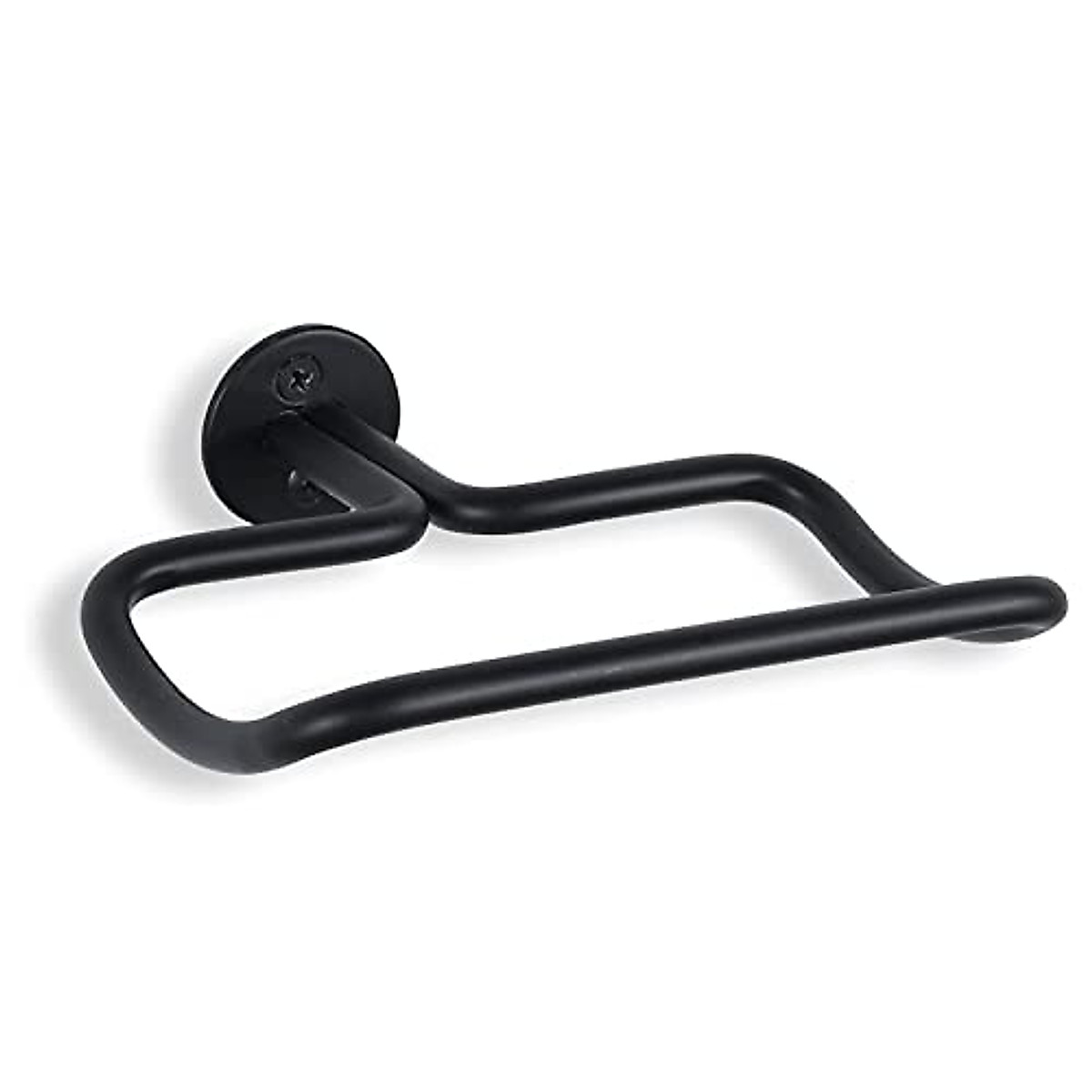 Rustic State Custom Design Iron Wine Hook Wall Mount Wine Bottle Holder with Cork Opener - Wine Rack Display for All Beverages Liquor - Home Kitchen Dining Room Bar Décor - Set of 10 - Black