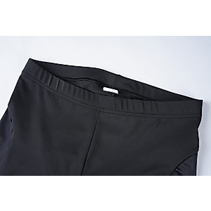 Padded Biking Shorts for Men Cycling Biking Gear Gym Rider Training Pants Compression US XXL Black Purple